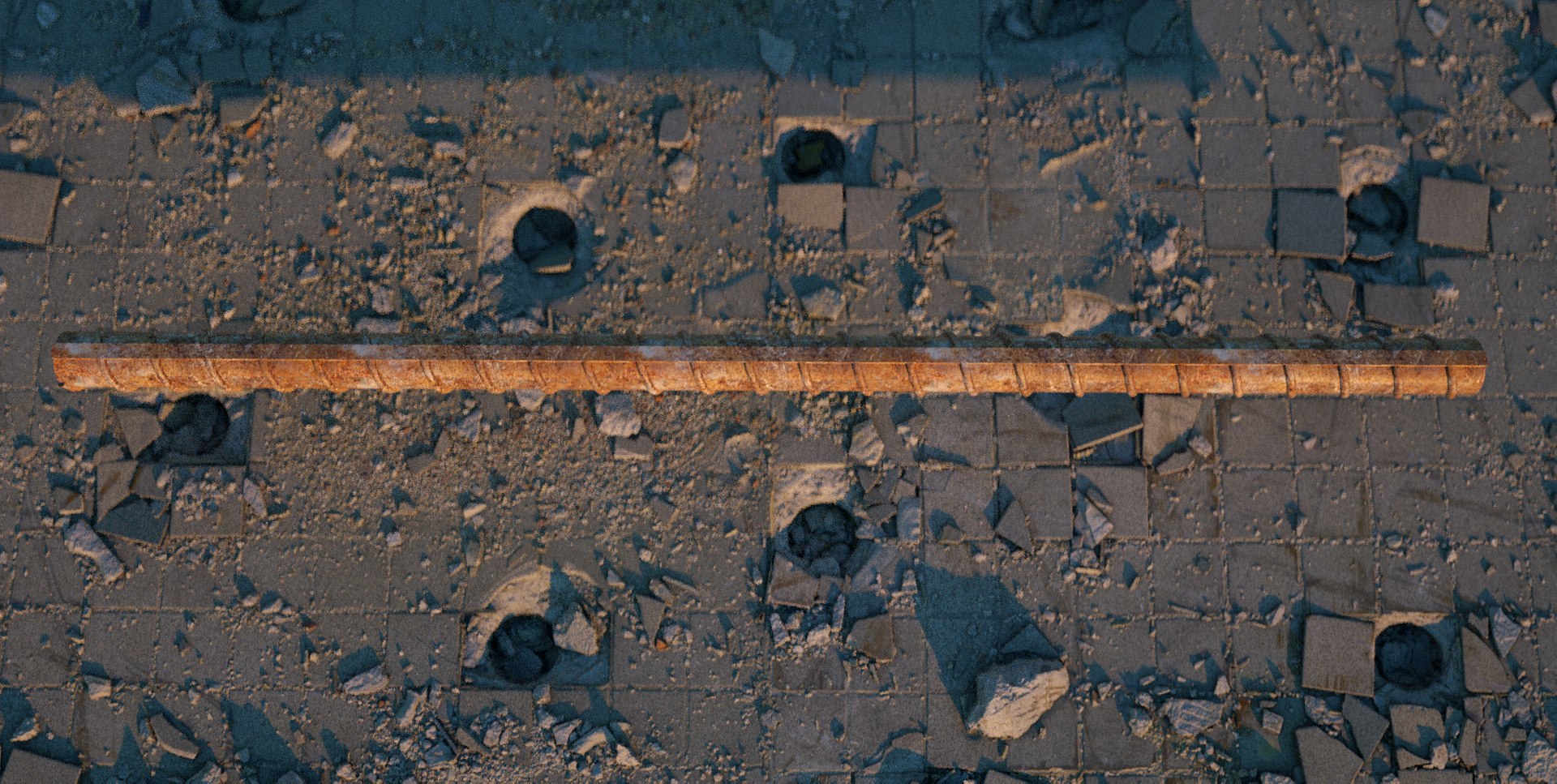 Free Rebar Bar 3D Model - TurboSquid 1383416