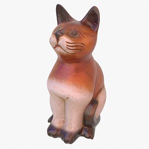 Cat Statue glTF Models for Download | TurboSquid