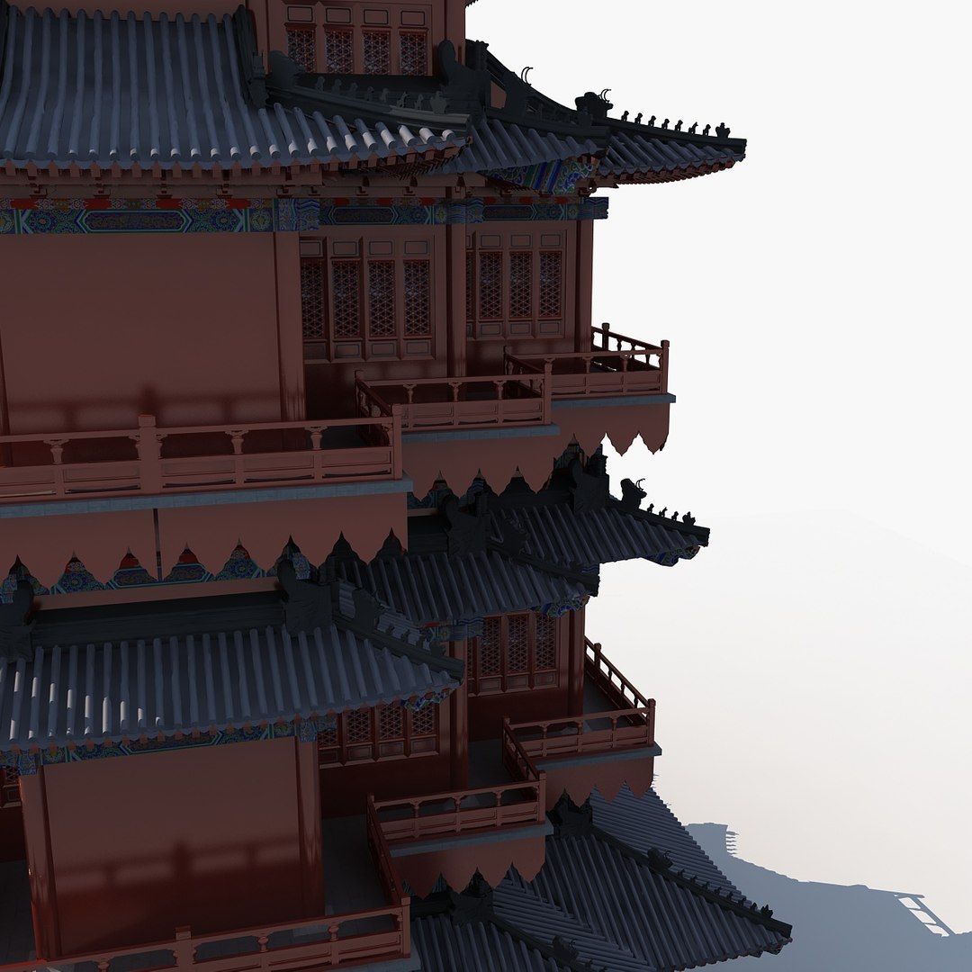 Chinese Ancient Architecture 4 3D - TurboSquid 1855672