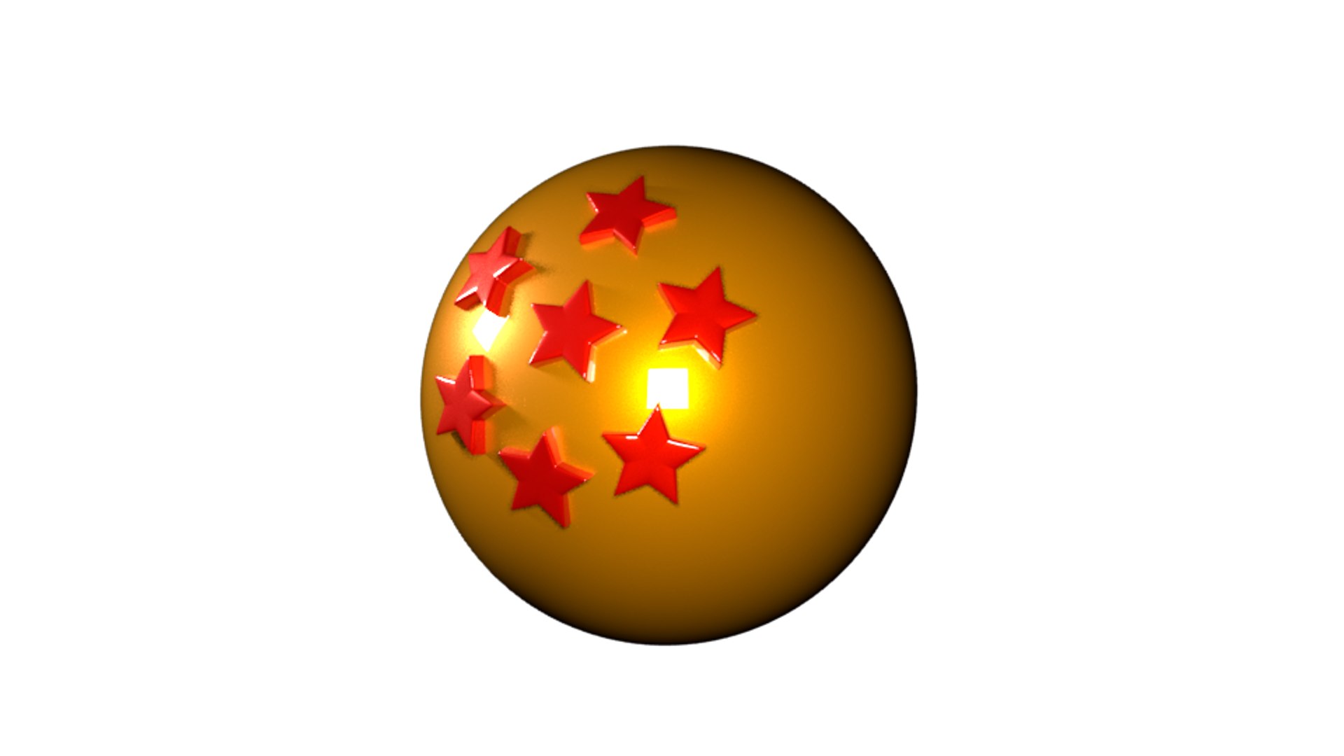 3D 7 star dragonball - TurboSquid 1576630