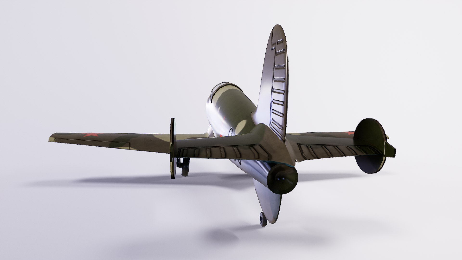 Jet Fighter BI-1 3D Model - TurboSquid 1779550