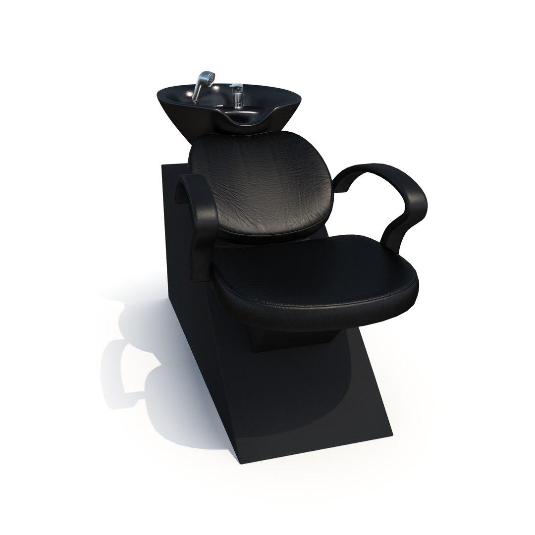 3d model beauty salon chair