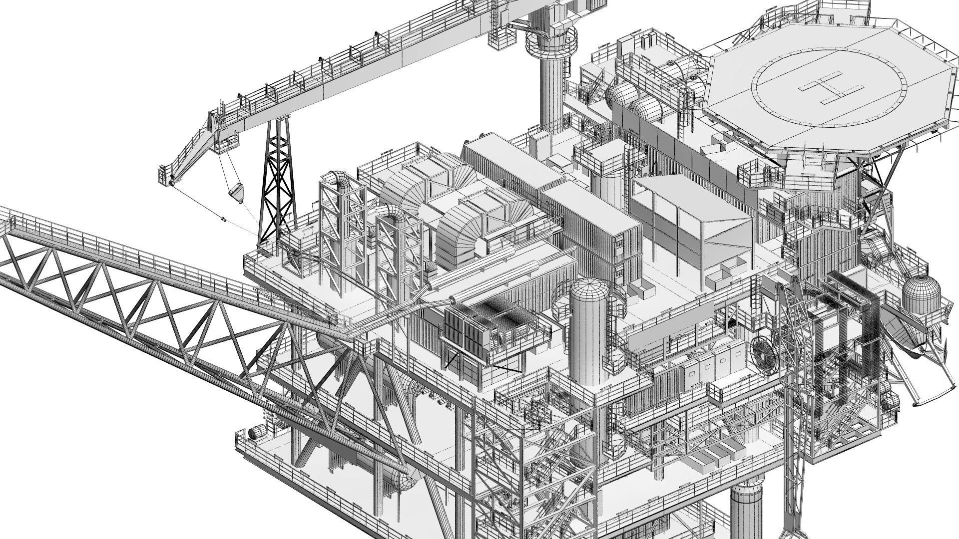 3D Fixed Platform Model - TurboSquid 1429144
