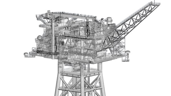 3D fixed platform model - TurboSquid 1429144