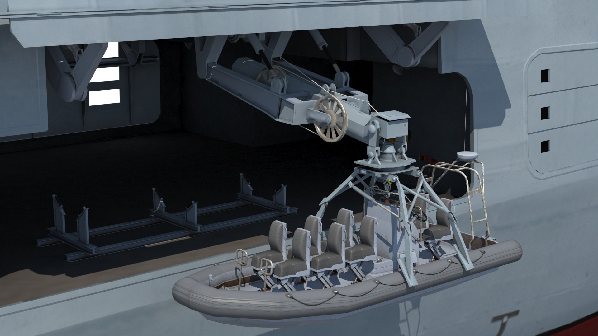 3D hunter class frigate seahawk - TurboSquid 1595132