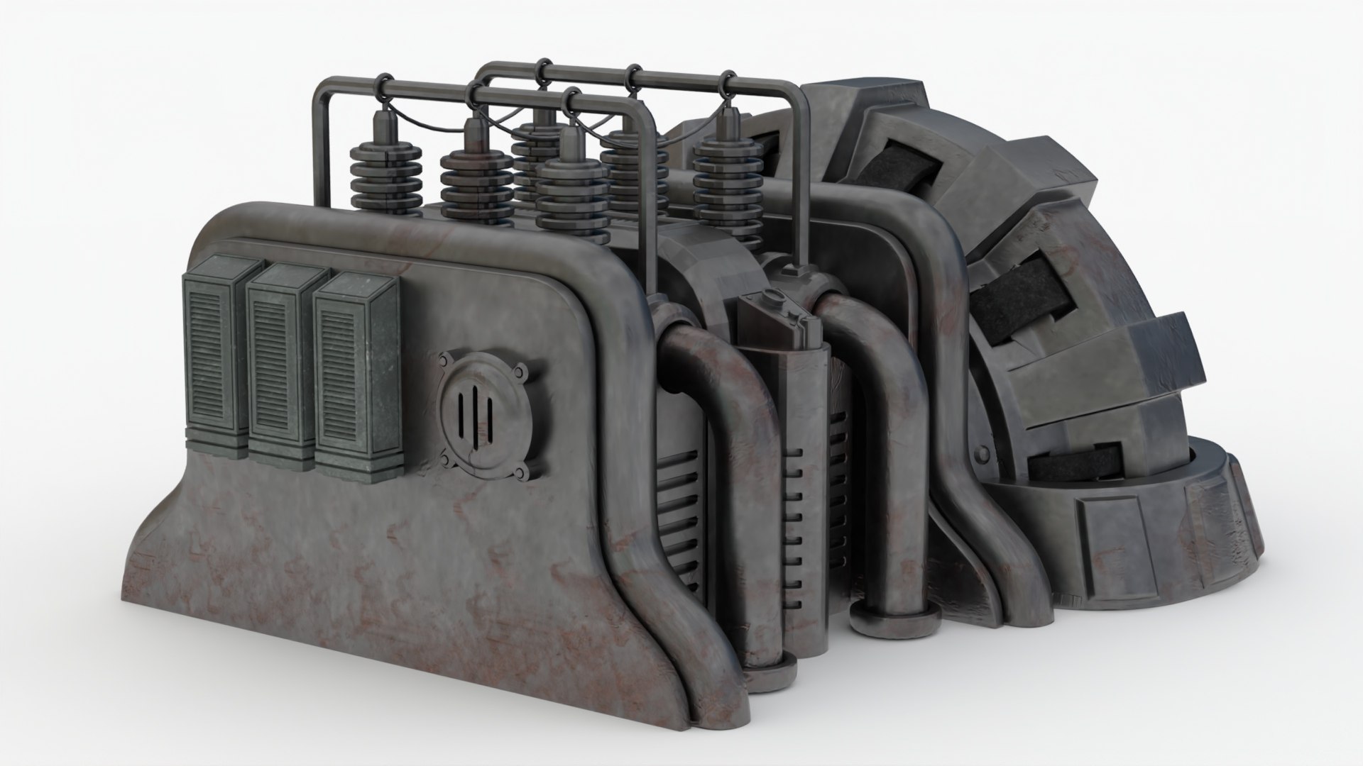 3D Industrial Transformers 4K Textures model - TurboSquid 1994533
