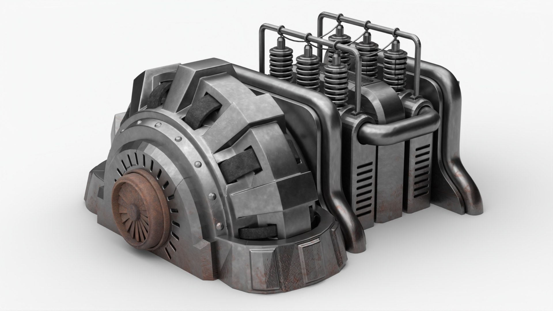 3D Industrial Transformers 4K Textures model - TurboSquid 1994533