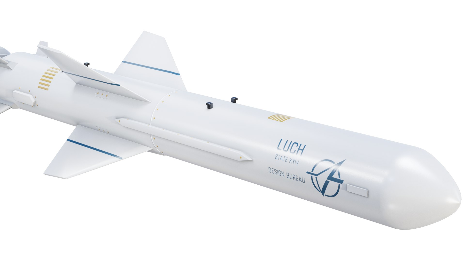 Neptune R-360 Anti-Ship Cruise Missile 3D model - TurboSquid 2162829