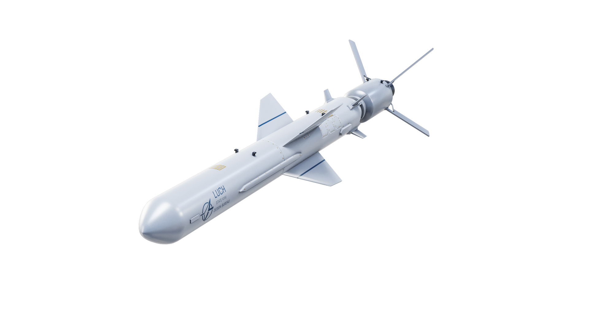 Neptune R-360 Anti-Ship Cruise Missile 3D model - TurboSquid 2162829