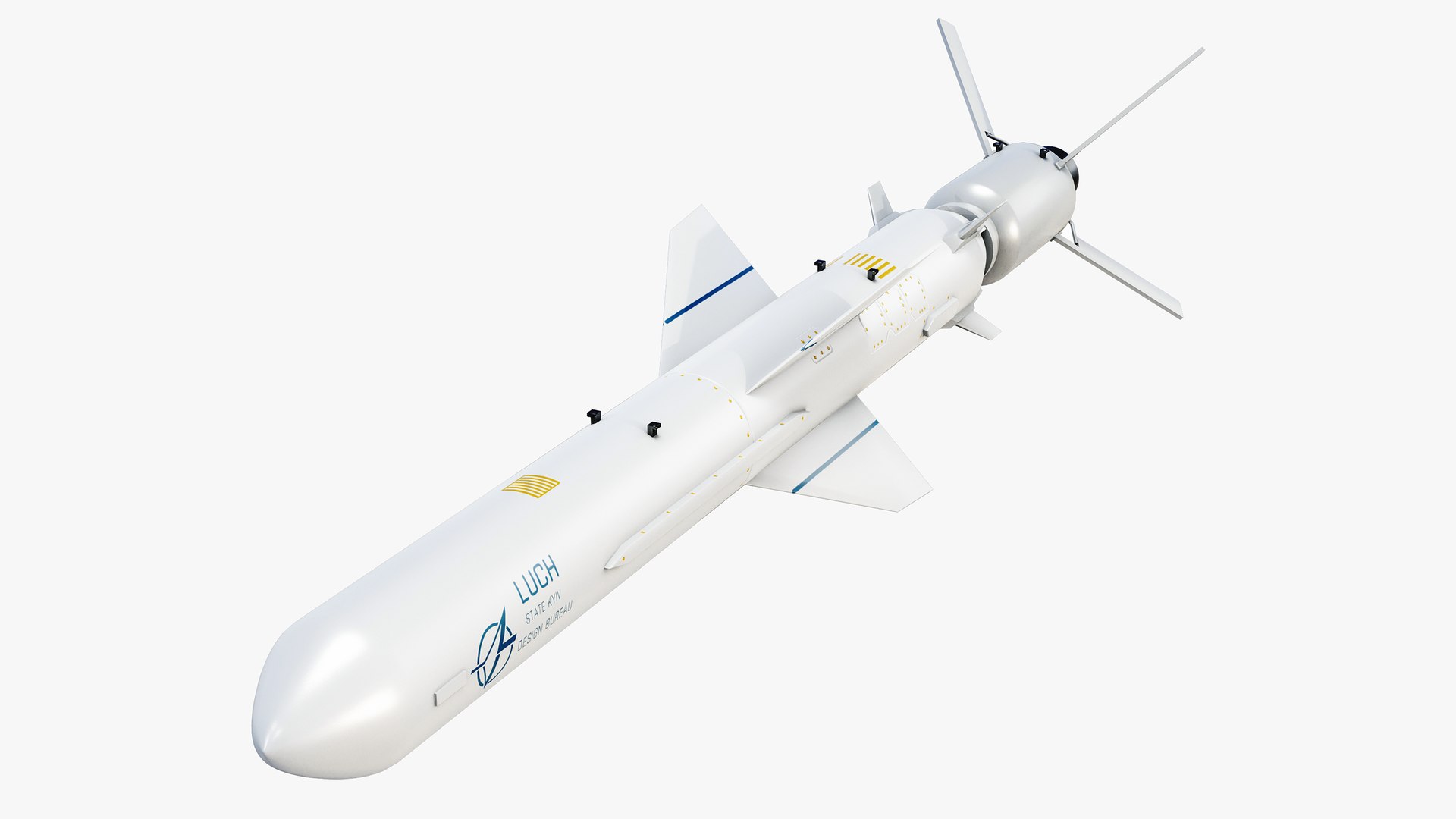 Neptune R-360 Anti-Ship Cruise Missile 3D model - TurboSquid 2162829