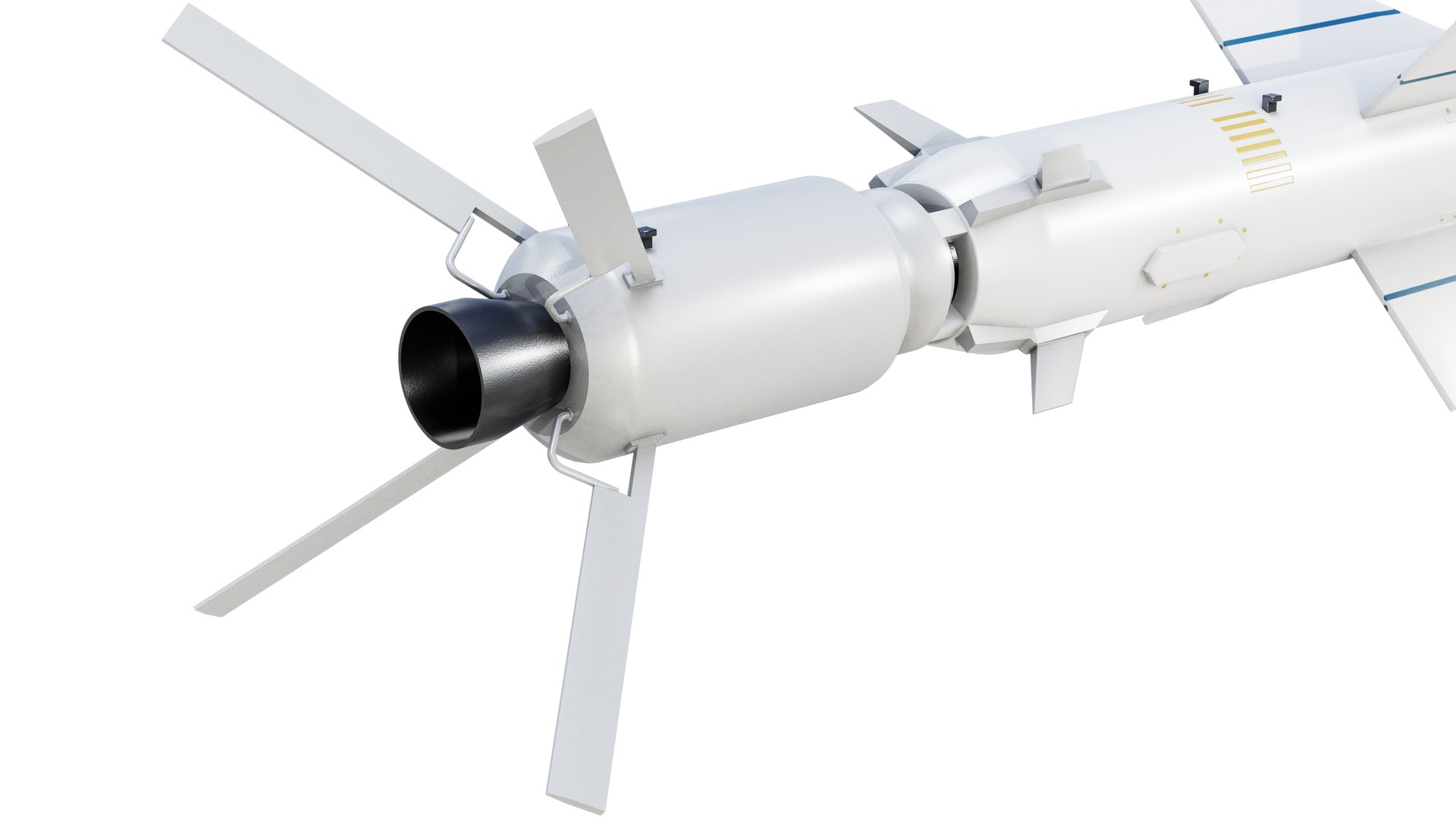 Neptune R-360 Anti-Ship Cruise Missile 3D model - TurboSquid 2162829