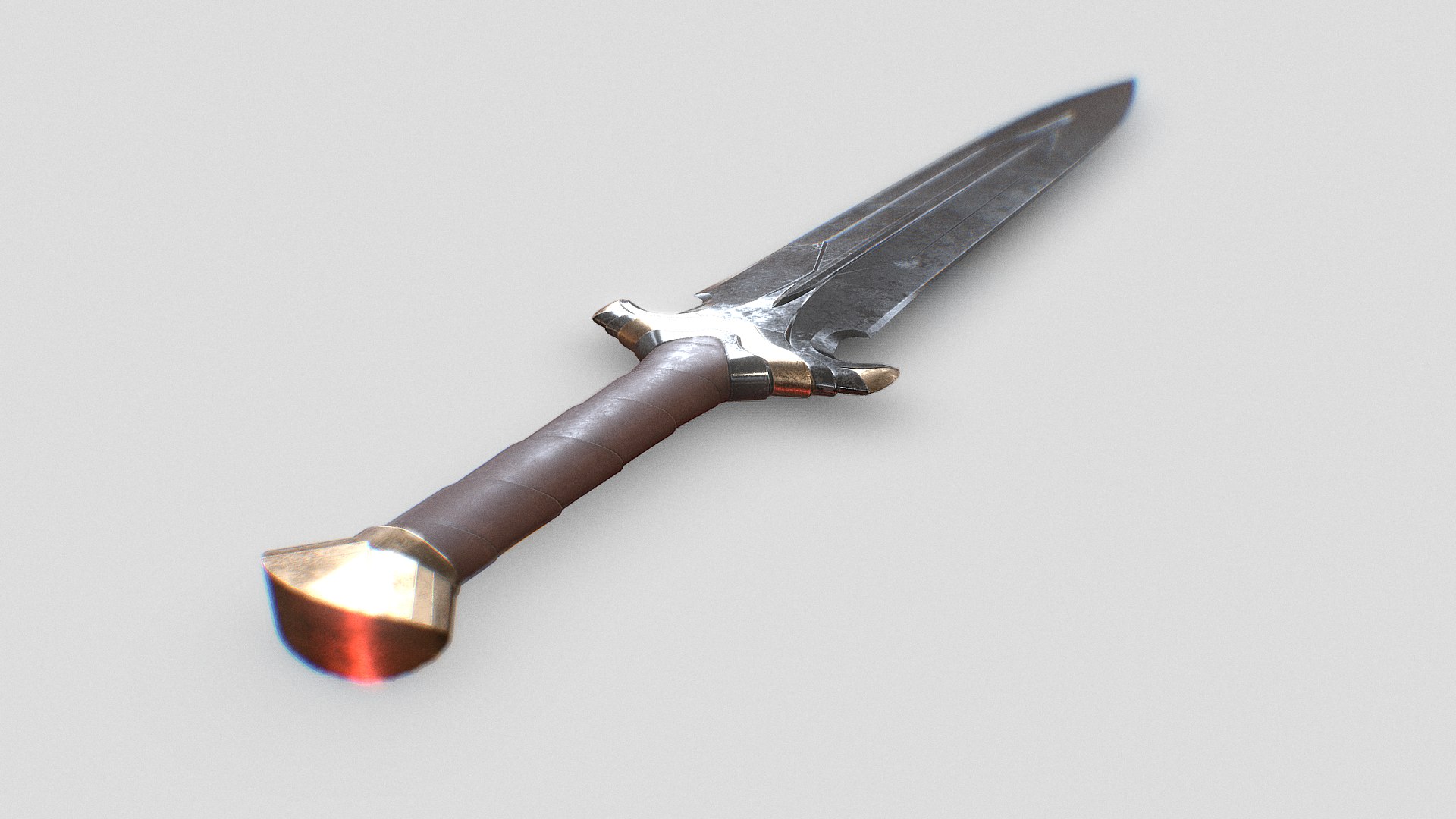 3D Modern Dagger Model - TurboSquid 2211289