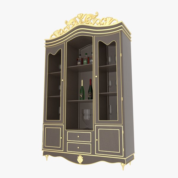 Free Cabinet 3D Models for Download | TurboSquid