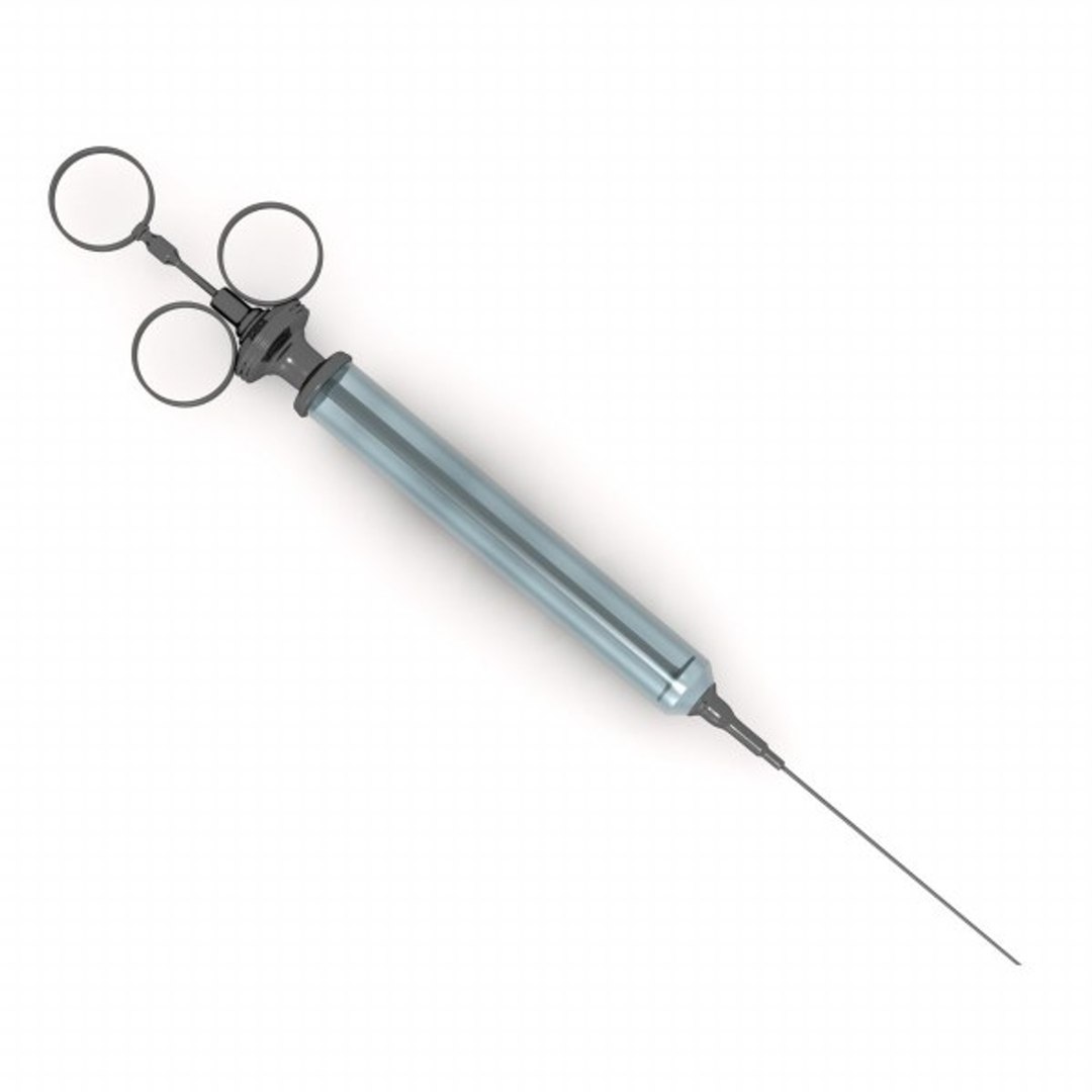 3d Syringe Model