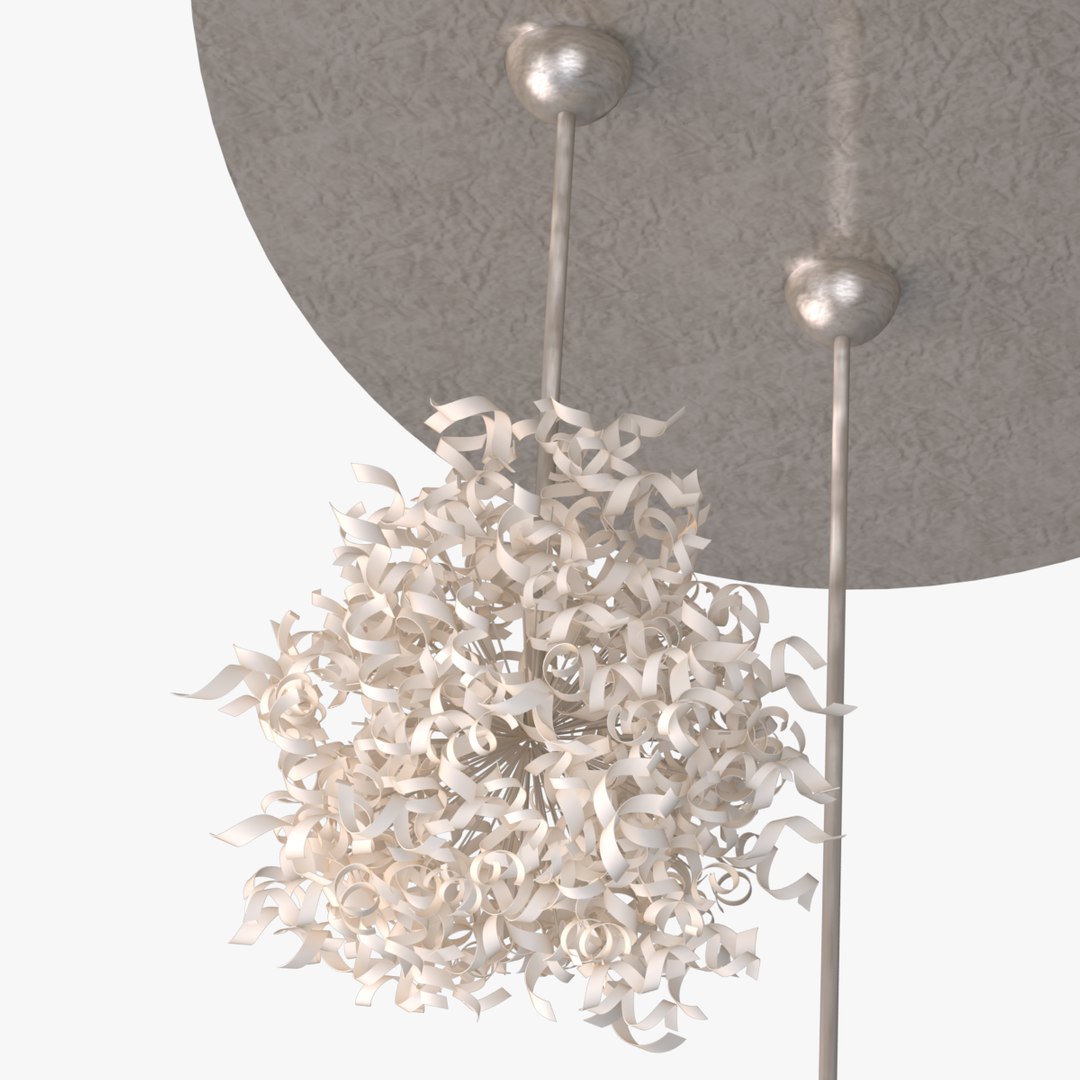 3ds max flower lighting lamp