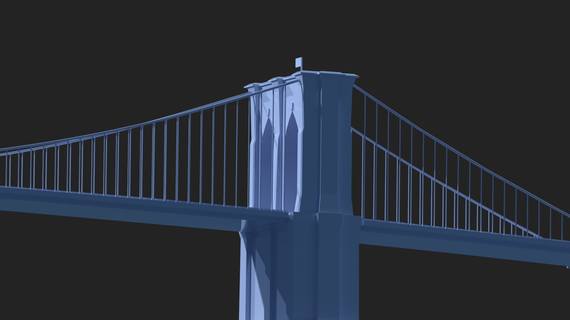 Brooklyn Bridge Printing Model - TurboSquid 1408826