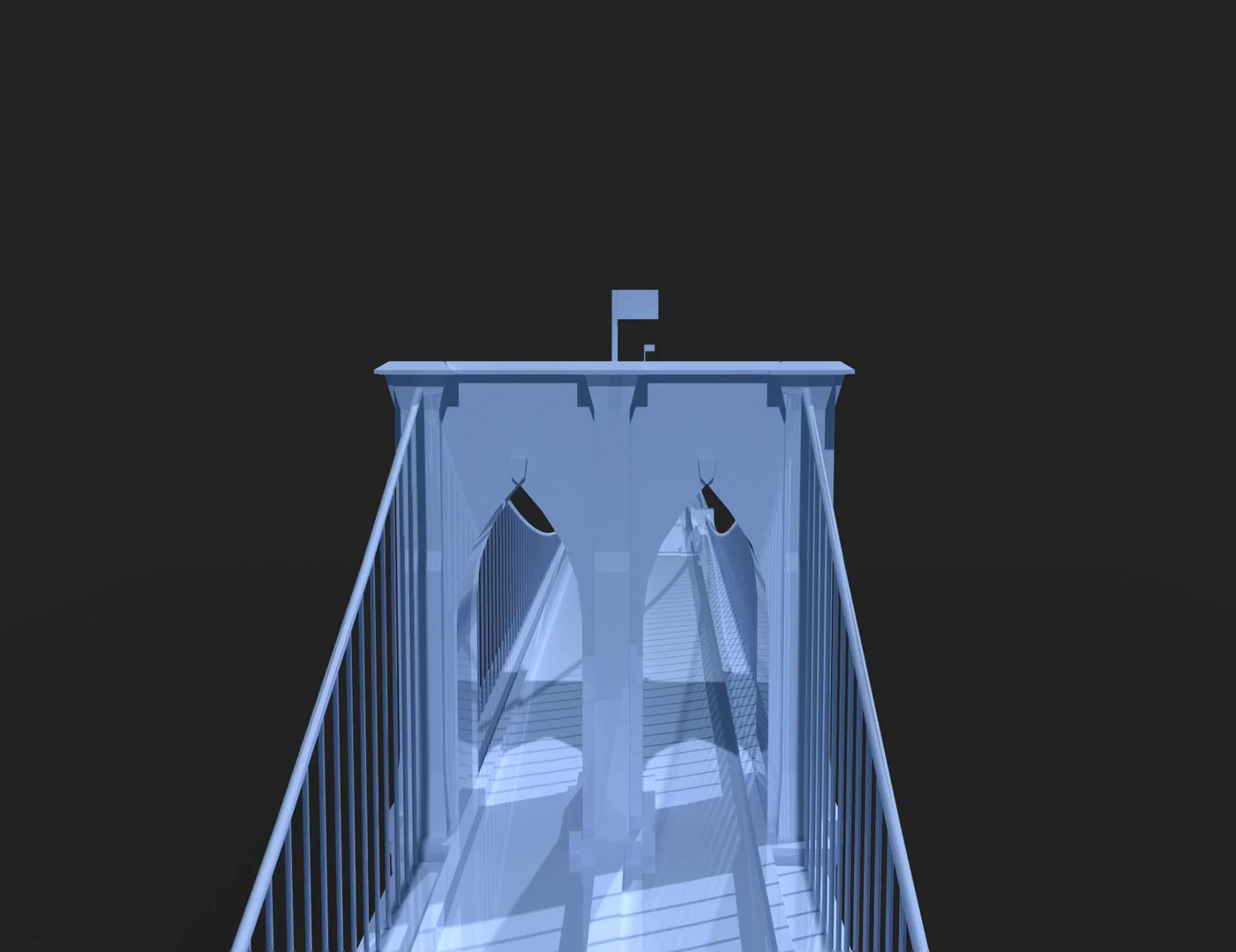Brooklyn Bridge Printing Model - TurboSquid 1408826