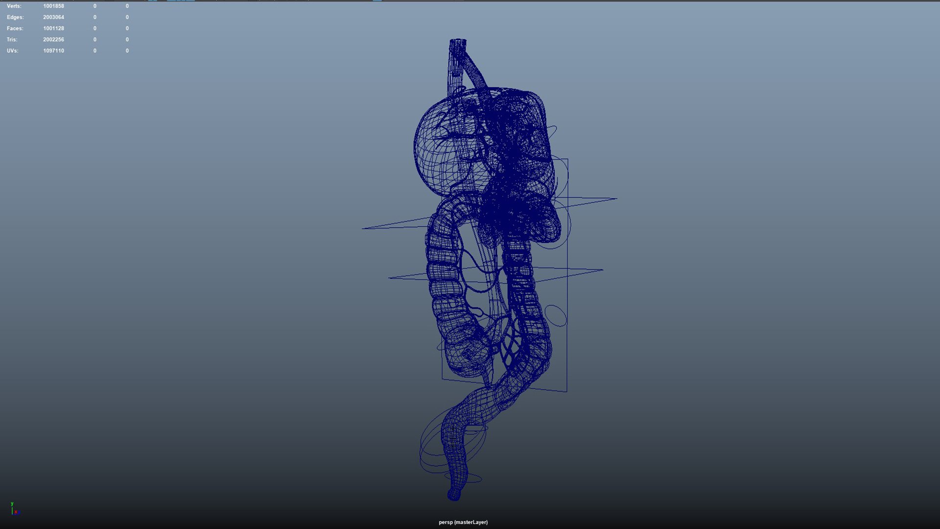 3D Hepatic Portal System - TurboSquid 2190073