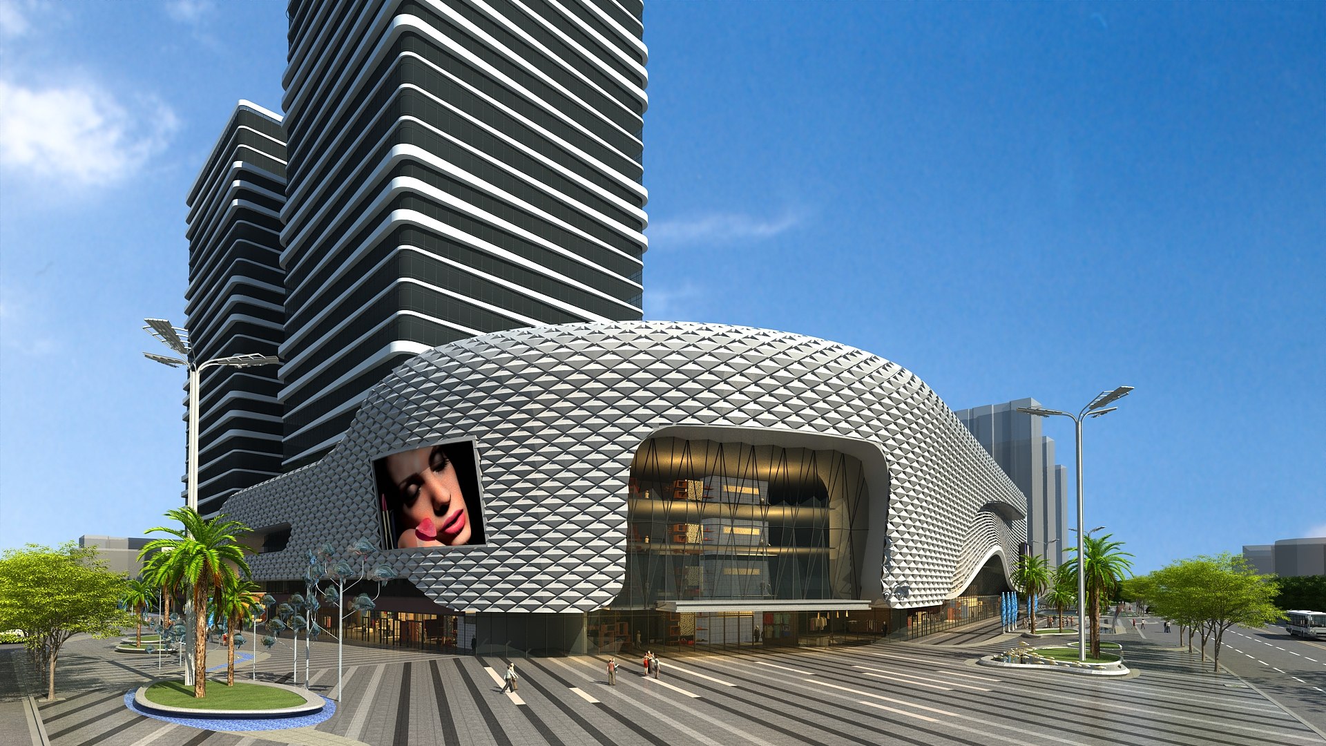 Modern Building 49 3D - TurboSquid 1852936