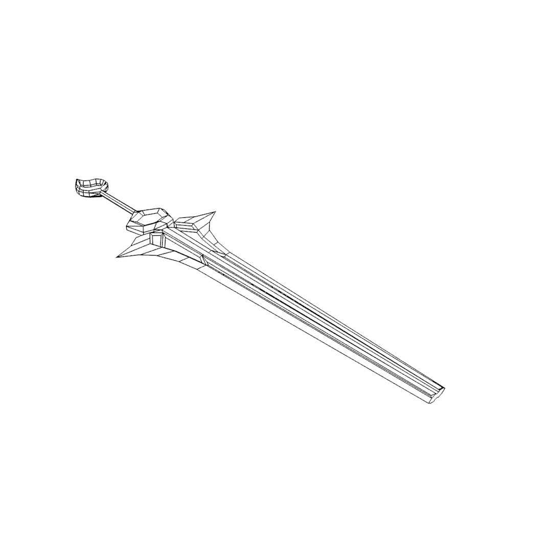 3ds max sword