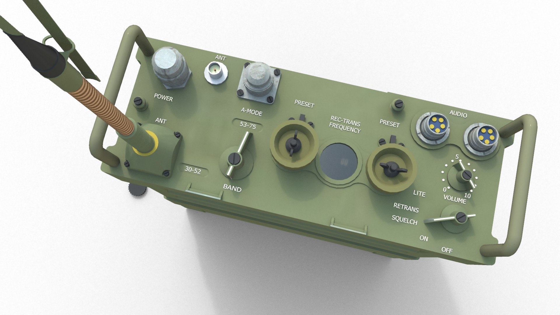 Prc 77 Radios 3d Model