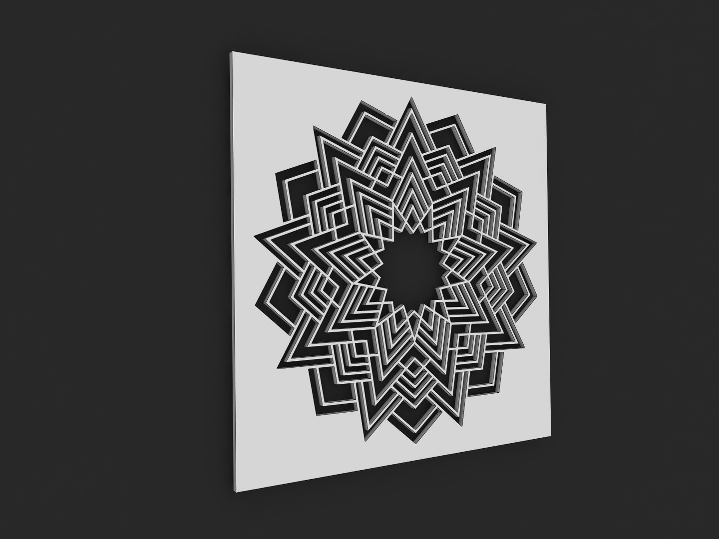 Mandala Cnc Model - TurboSquid 1583549