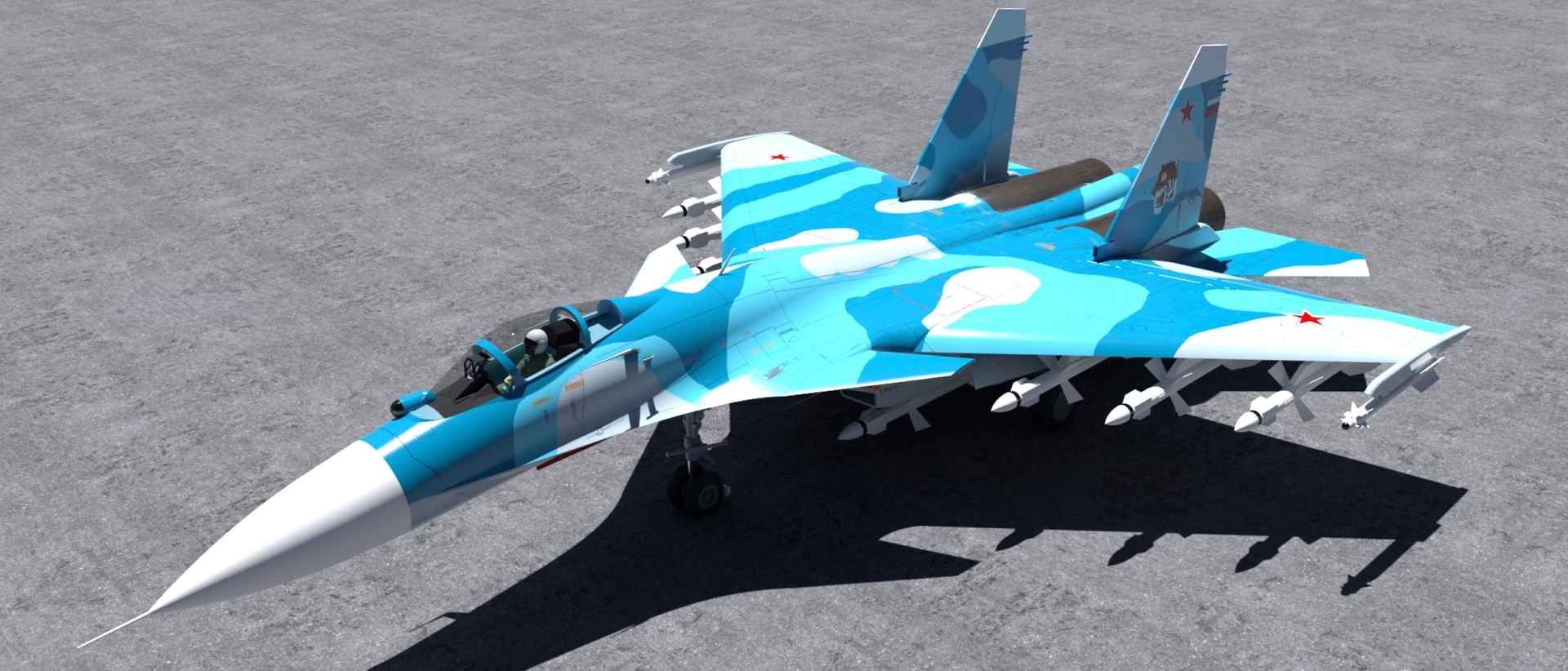 Sukhoi su-33 3D - TurboSquid 1712363