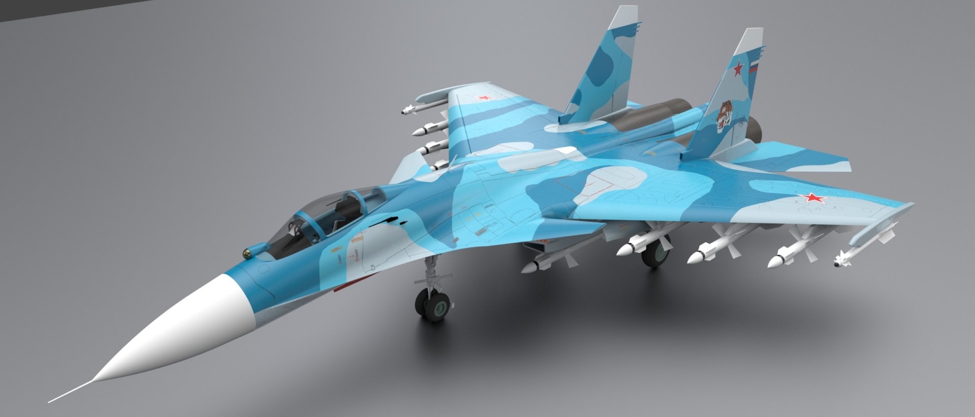 Sukhoi Su-33 3D - TurboSquid 1712363