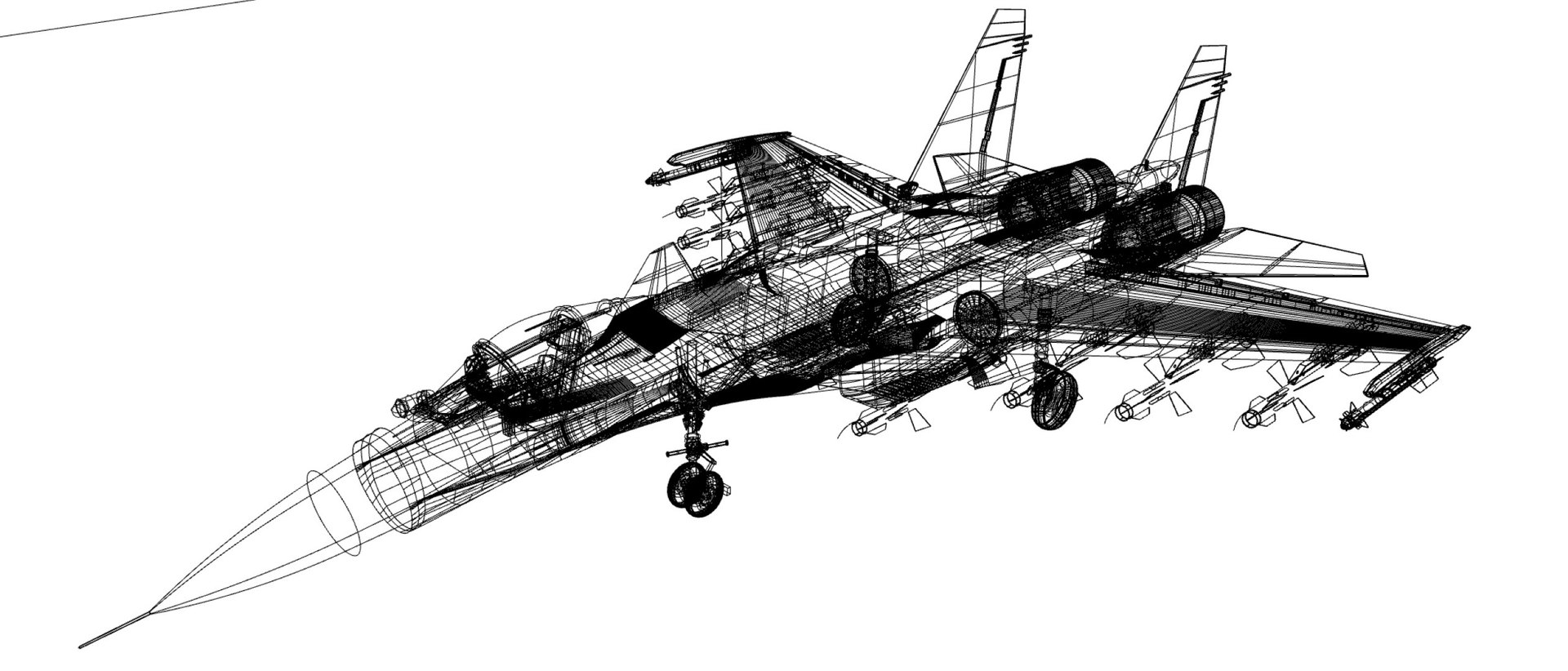 Sukhoi Su-33 3D - TurboSquid 1712363