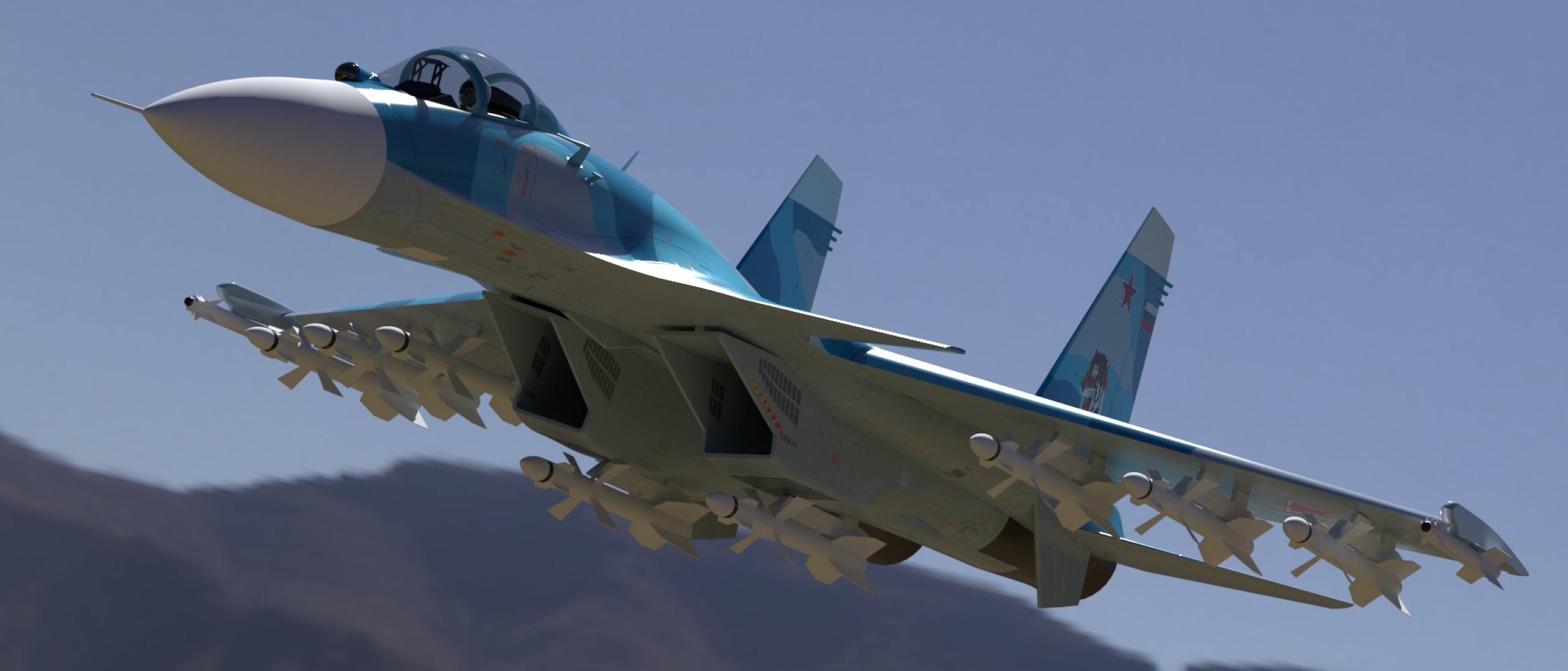 Sukhoi su-33 3D - TurboSquid 1712363