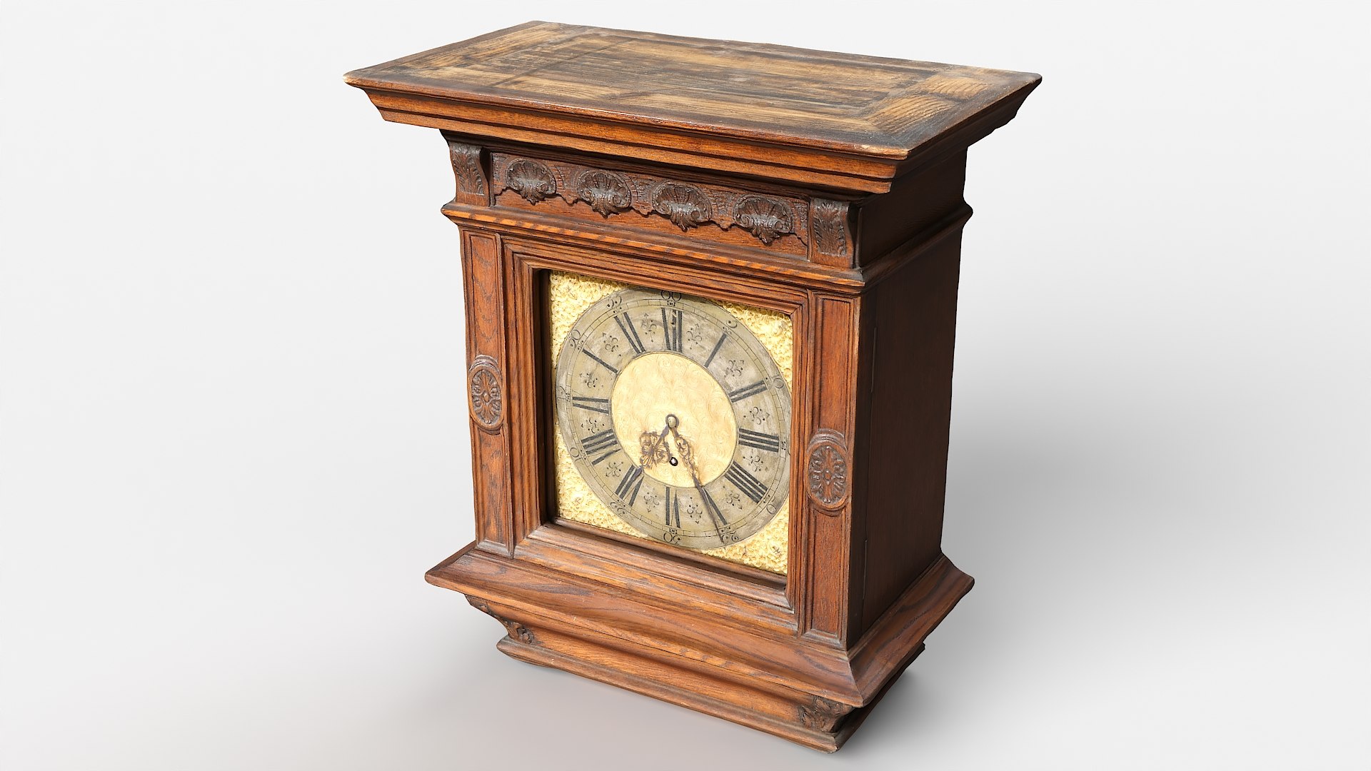 Classical Clock 01 3D Model - TurboSquid 1807144