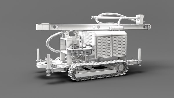 Drilling Rig 3D model - TurboSquid 1805036