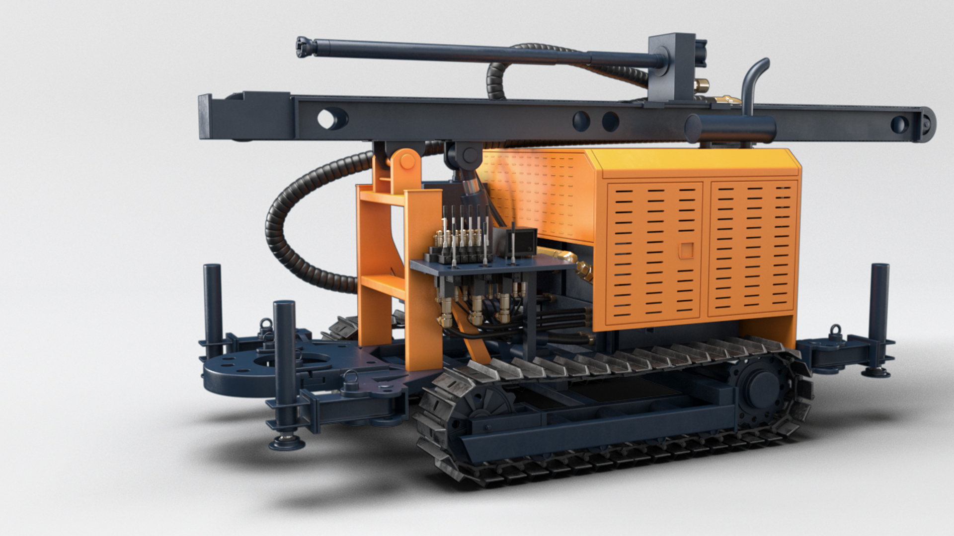 Drilling Rig 3D Model - TurboSquid 1805036