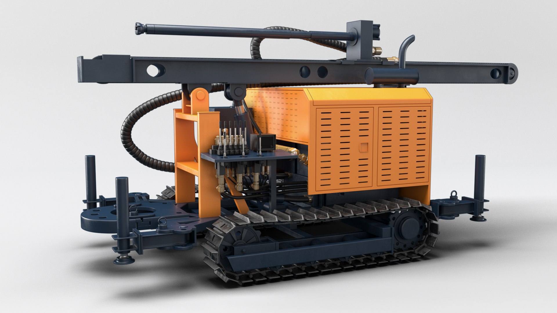 Drilling Rig 3D model - TurboSquid 1805036