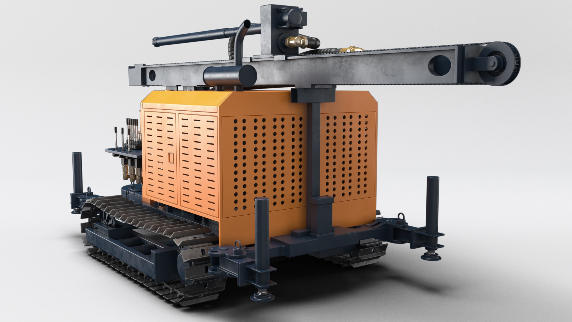 Drilling Rig 3D Model - TurboSquid 1805036