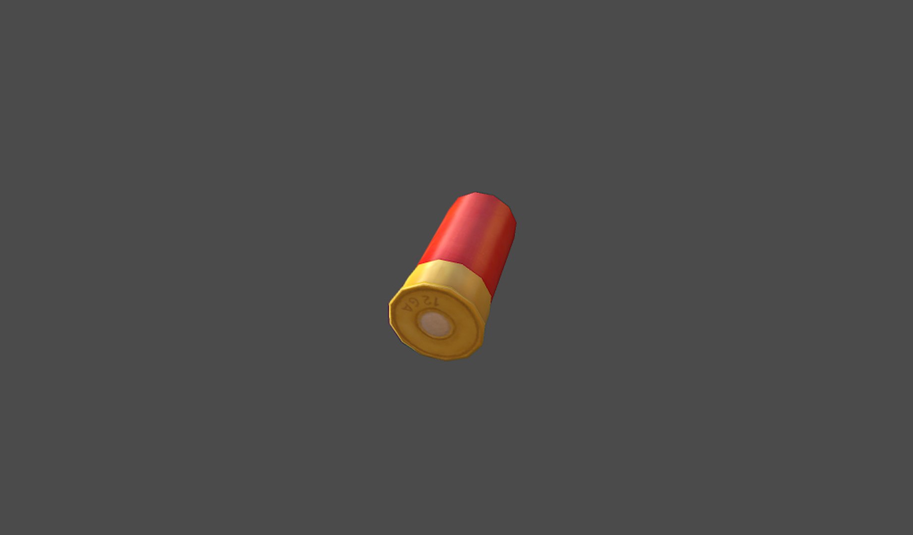 3d Model Shotgun Shell