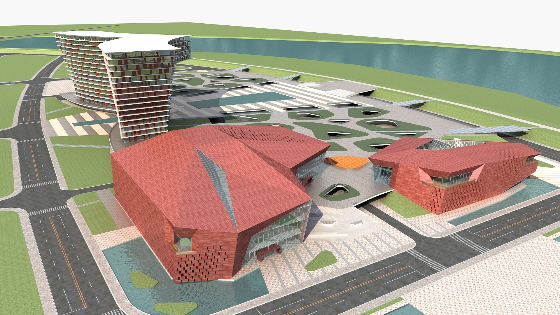 Museum 4 3D - TurboSquid 2074815