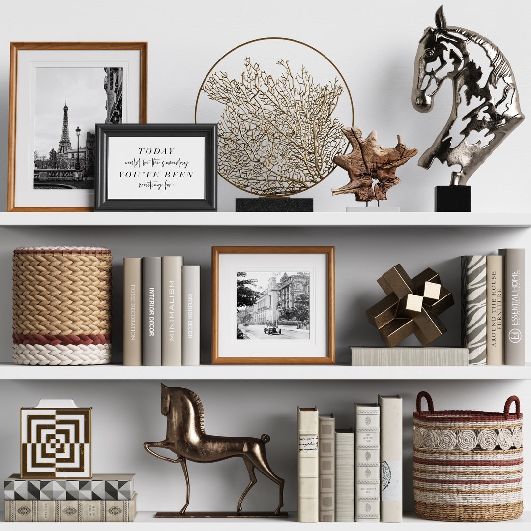 3D Model Decor Set 196 - TurboSquid 2125842