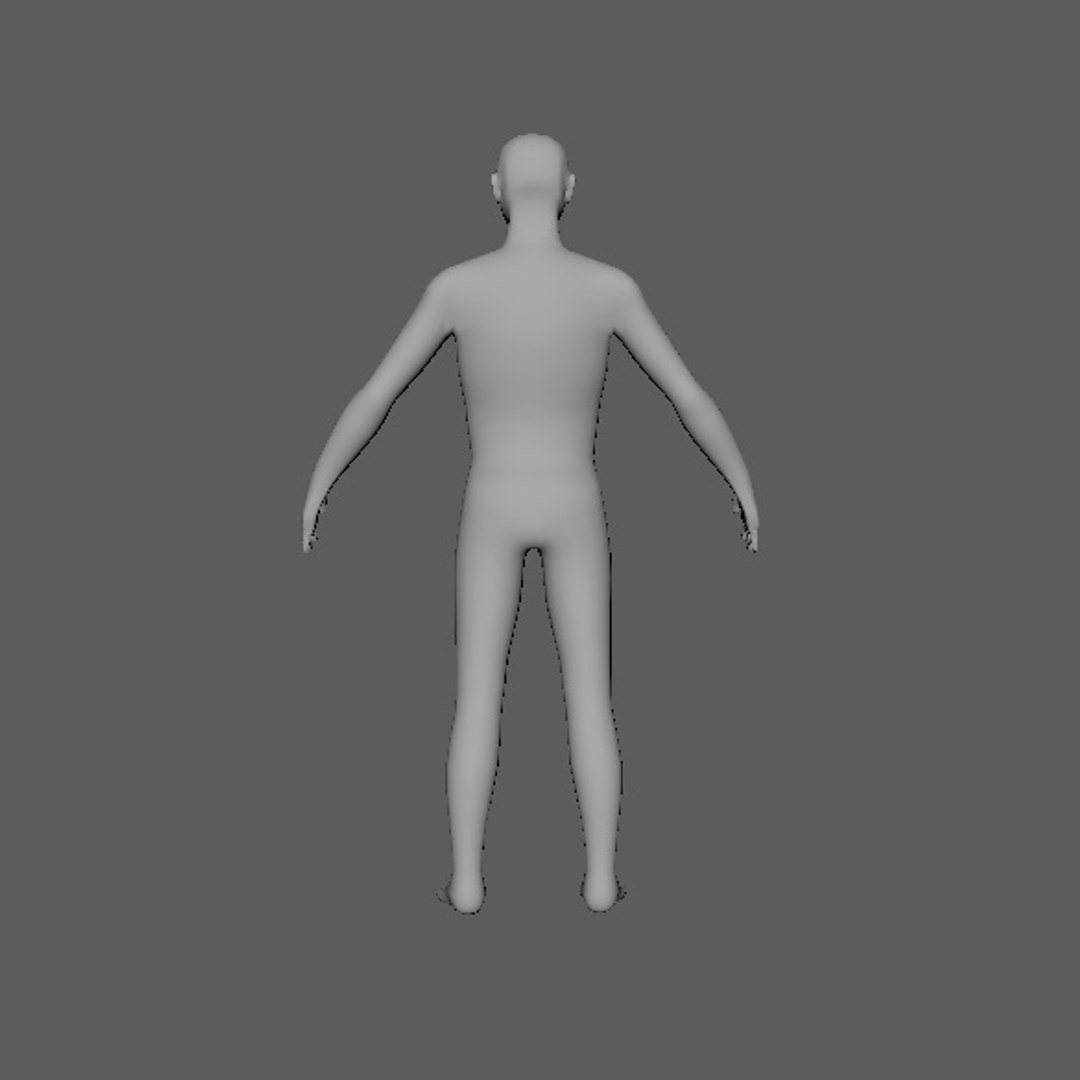 Human Male Model - TurboSquid 1248003