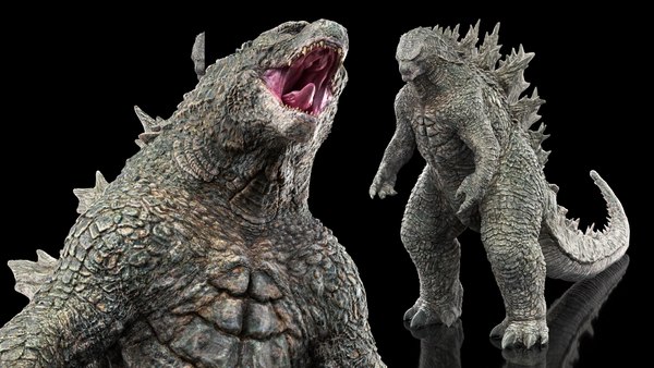 modelo 3d Monstruo Godzilla preparado para Cinema 4D - TurboSquid 2117681