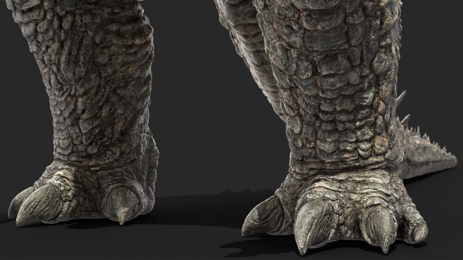 3D Monster Godzilla Rigged for Cinema 4D - TurboSquid 2117681
