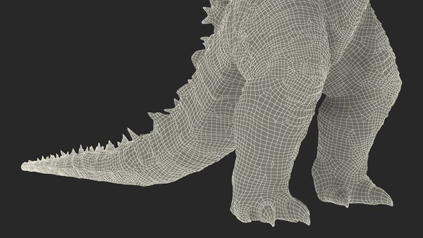 modelo 3d Monstruo Godzilla preparado para Cinema 4D - TurboSquid 2117681
