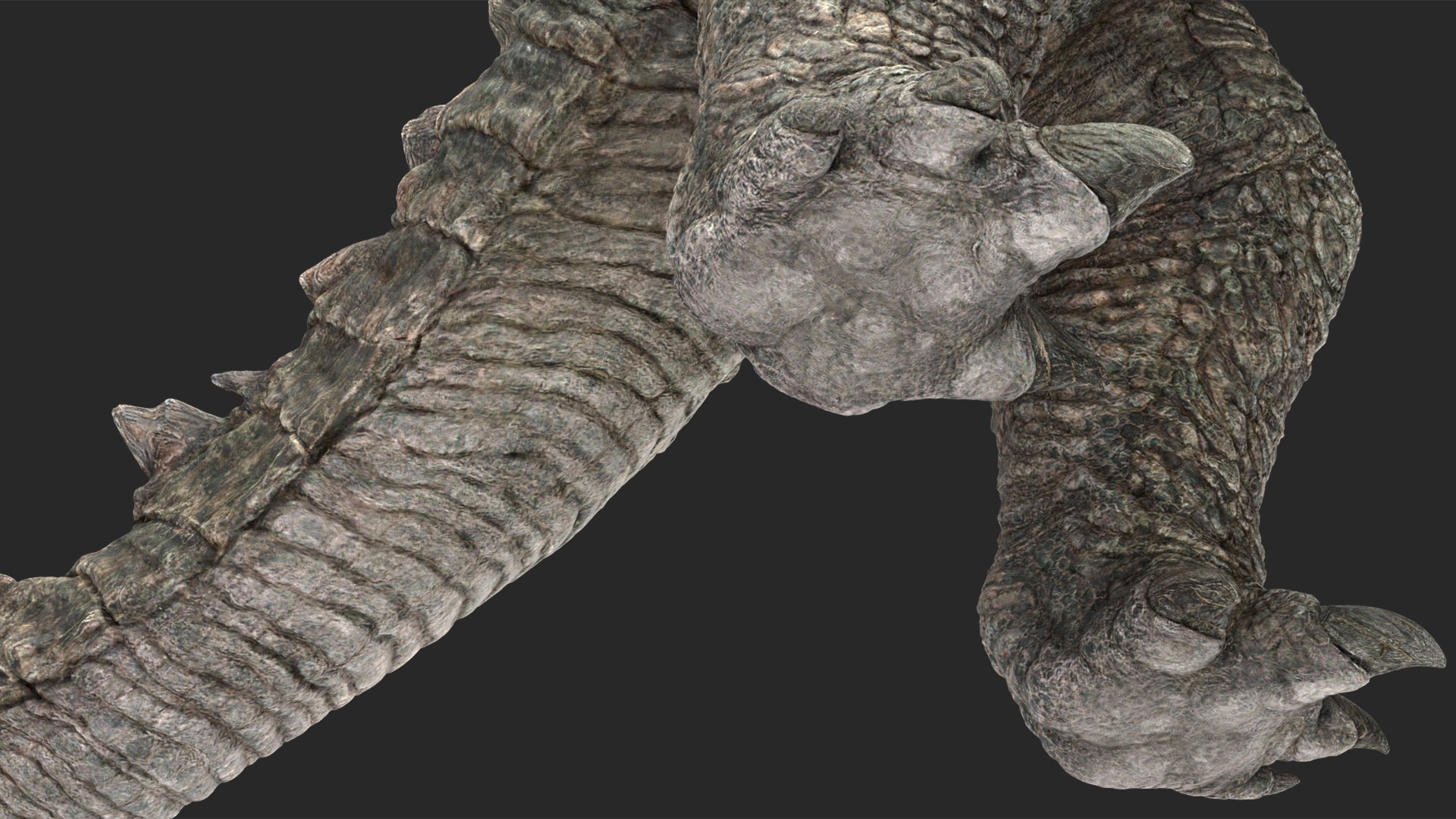 3D Monster Godzilla Rigged for Cinema 4D - TurboSquid 2117681