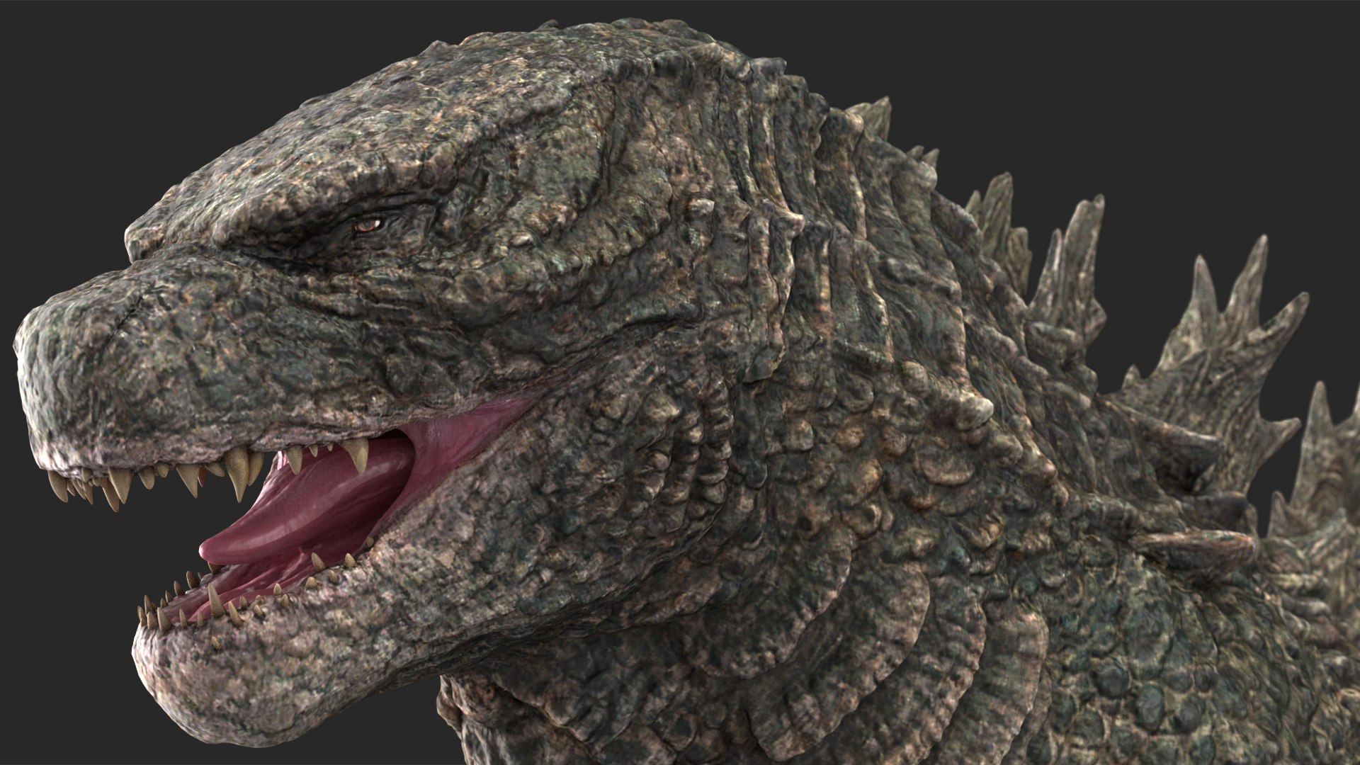 3D Monster Godzilla Rigged for Cinema 4D - TurboSquid 2117681