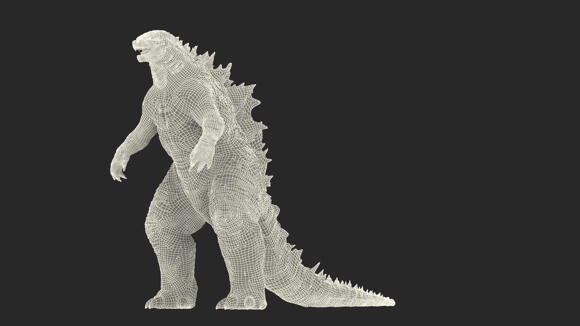 3D Monster Godzilla Rigged For Cinema 4D - TurboSquid 2117681