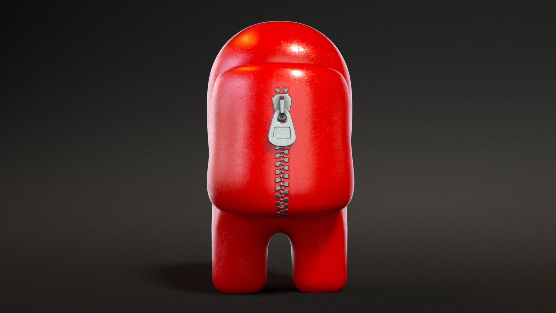 3D Among Us Red Guy Model - TurboSquid 1957359