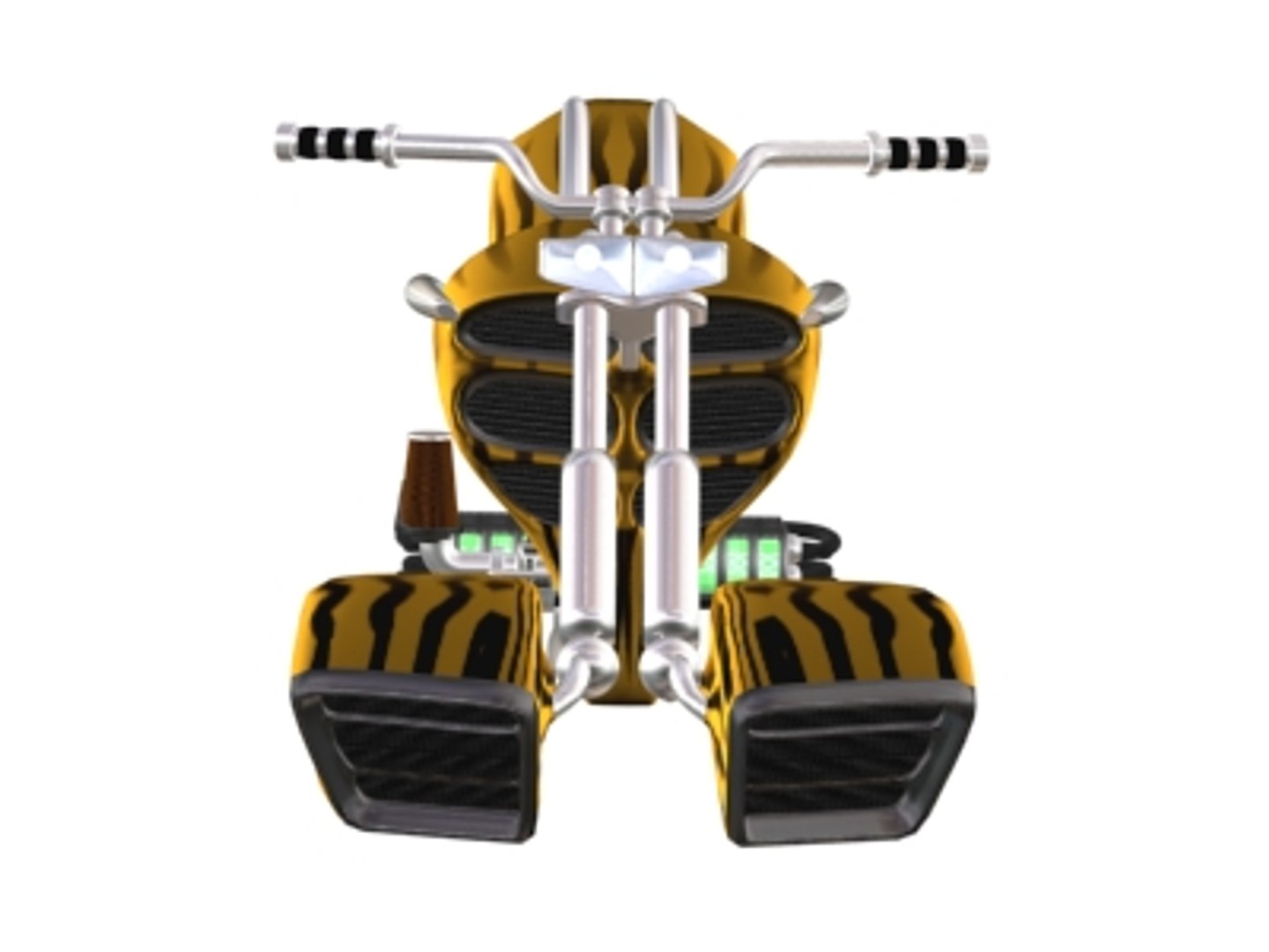 Harley Jet-bike 3d Max