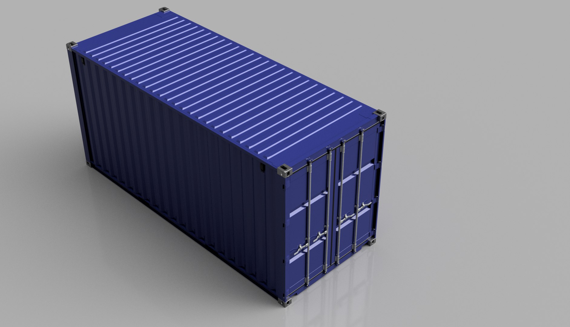 High Cube Container Model - TurboSquid 1838905