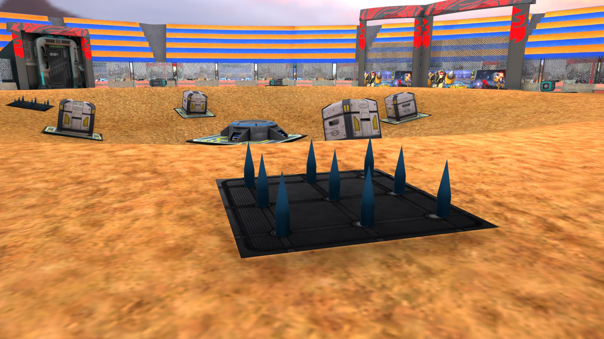 3D Model Pack OF Fighting Arena Realistic And Tonic - TurboSquid 1897168