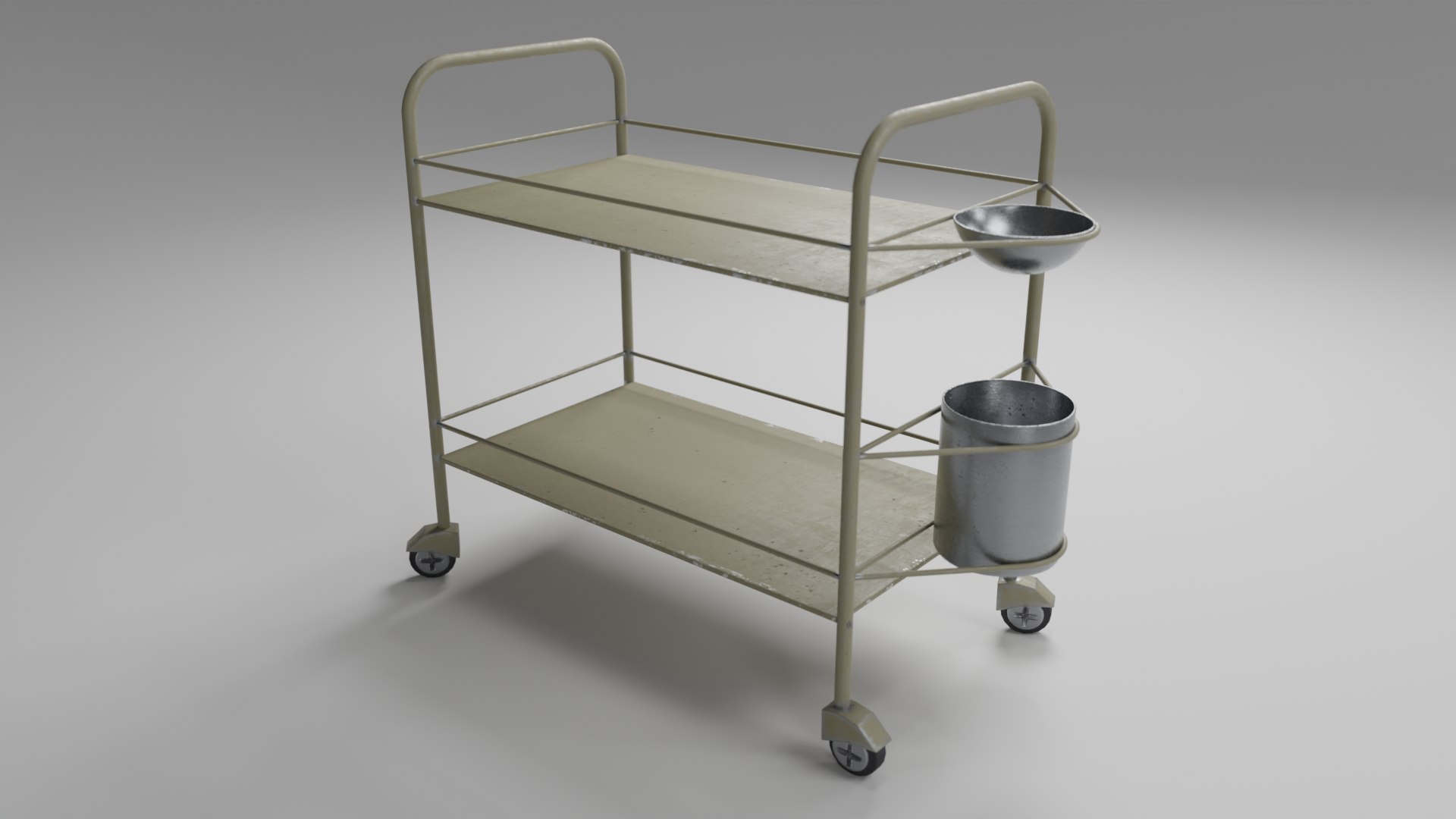 Hospital Trolley 3D - TurboSquid 1971070